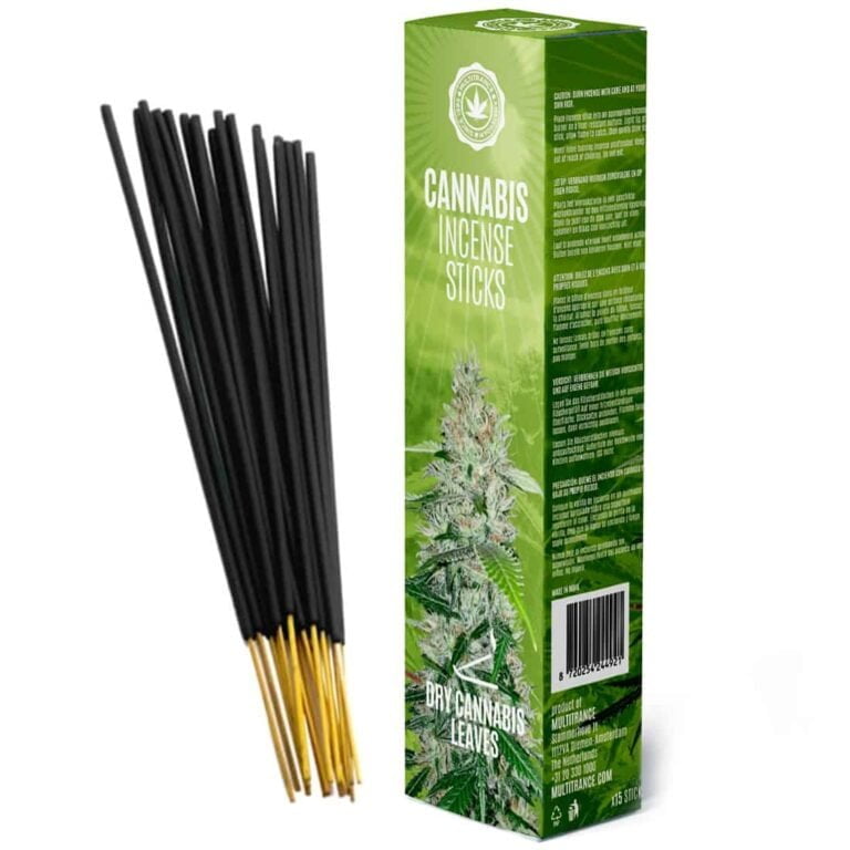 Køb Cannabis Incense Sticks Dry Cannabis Leaves - 18,00 DKK @ HighHouse.dk