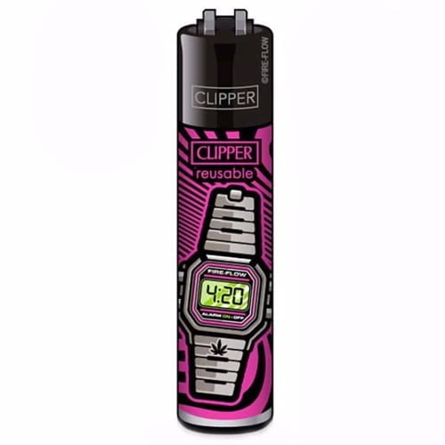 Køb Clipper Lighter Retro Time - 11,00 DKK @ HighHouse.dk