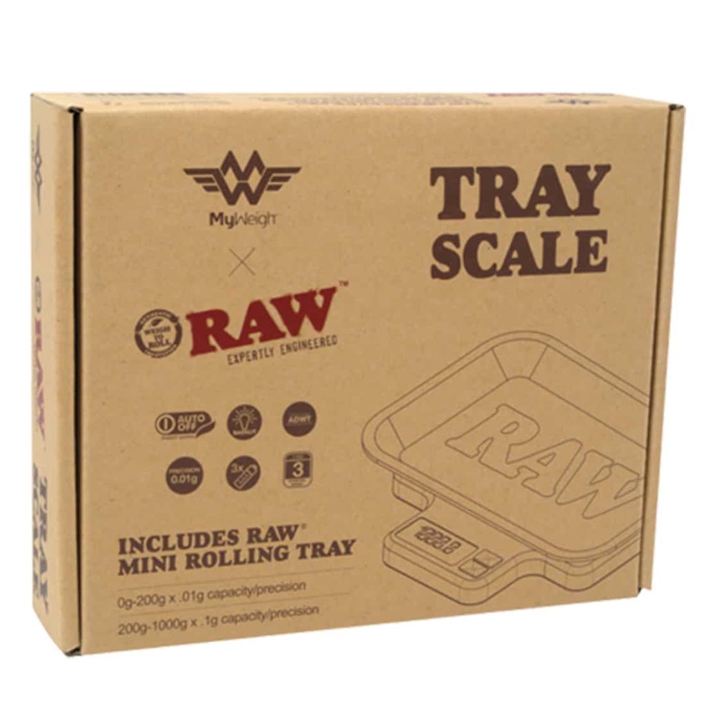 Køb My Weigh x RAW Tray Scale 0,01-1000g | 227,00 DKK