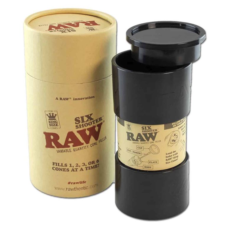RAW - Six Shooter King Size Cone Filler - HighHouse.dk