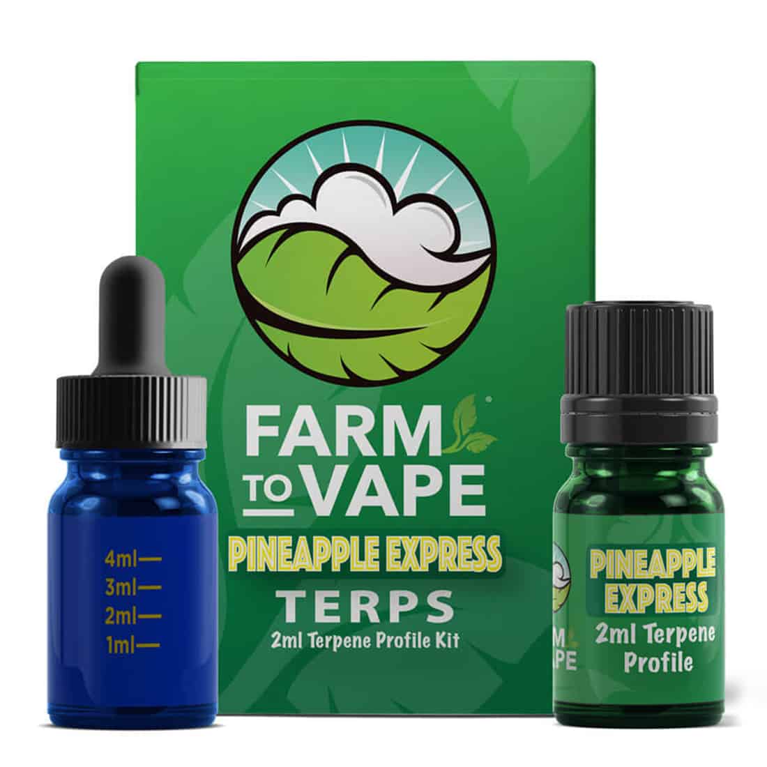 Farm to Vape - Pineapple Express Terpen Kit 2 ml - HighHouse.dk
