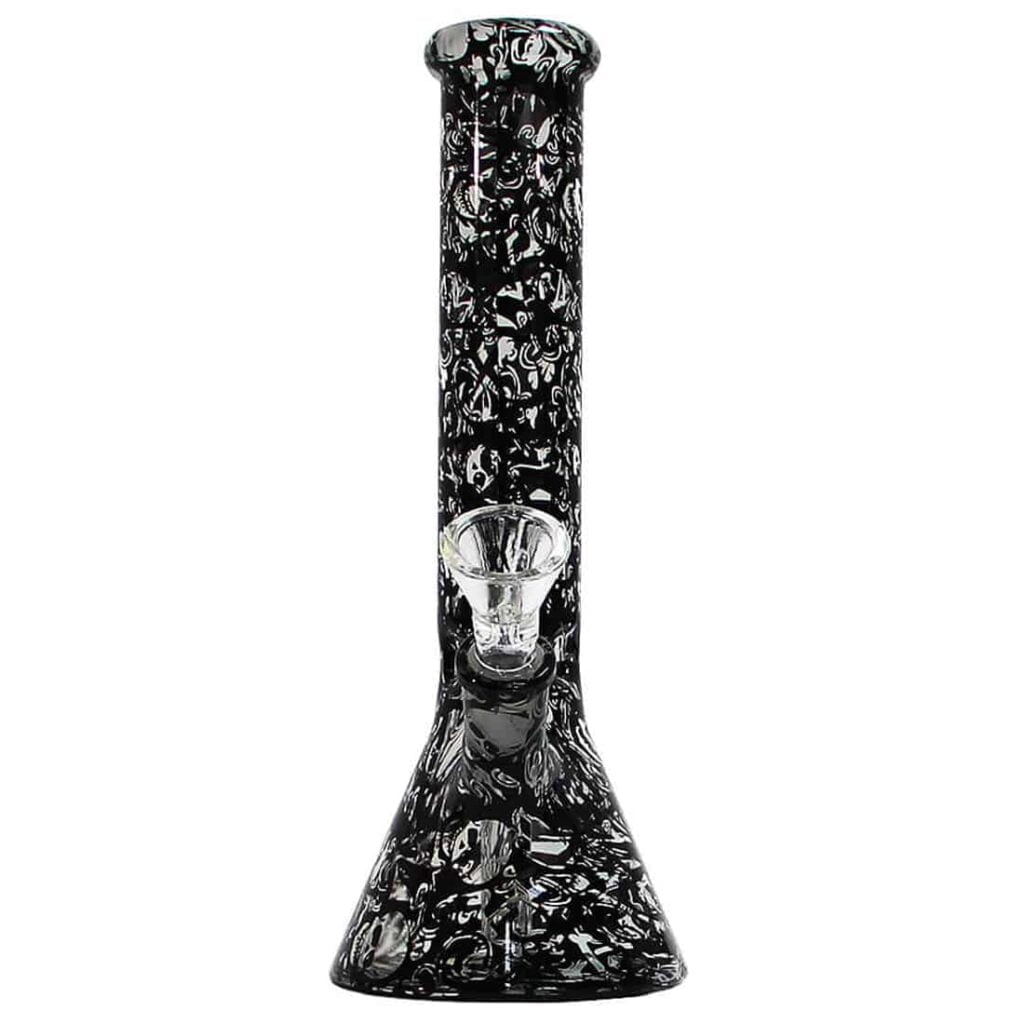 Køb Scott Dark Skulls Glas Bong 26 cm - 365,00 DKK @ HighHouse.dk