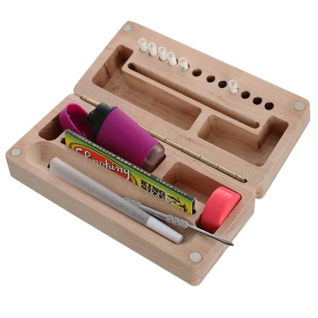 Køb Heisenberg Stoner Box Oak - 293,00 DKK @ HighHouse.dk