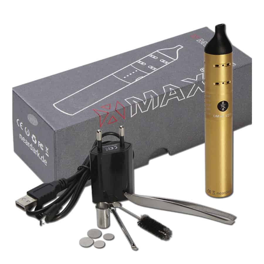 Køb X MAX V2 Pro Gold Vaporizer - 499,00 DKK @ HighHouse.dk