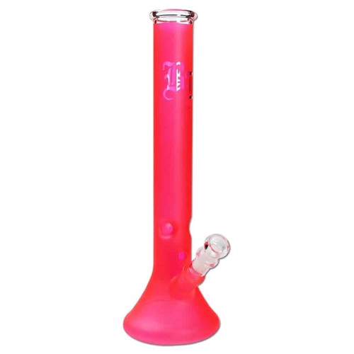 Køb Black Leaf BL Neon Red Bong 41 cm - 315,00 DKK @ HighHouse.dk