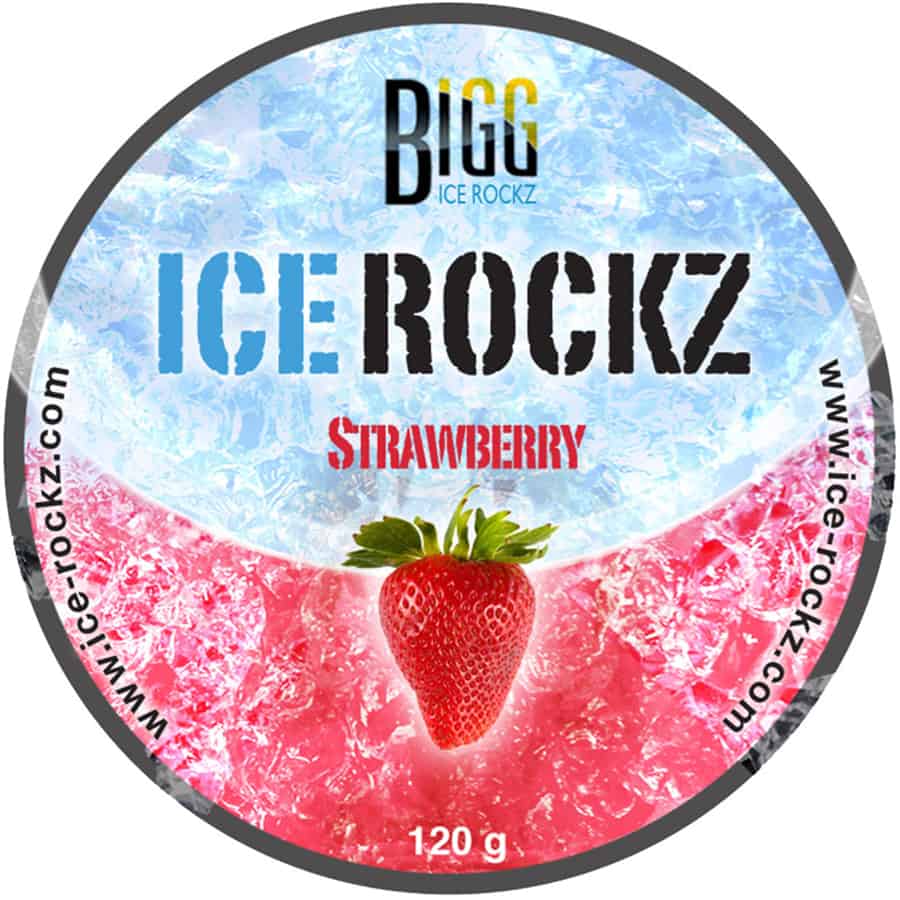 BIGG - Ice Rockz Strawberry 120g - HighHouse.dk
